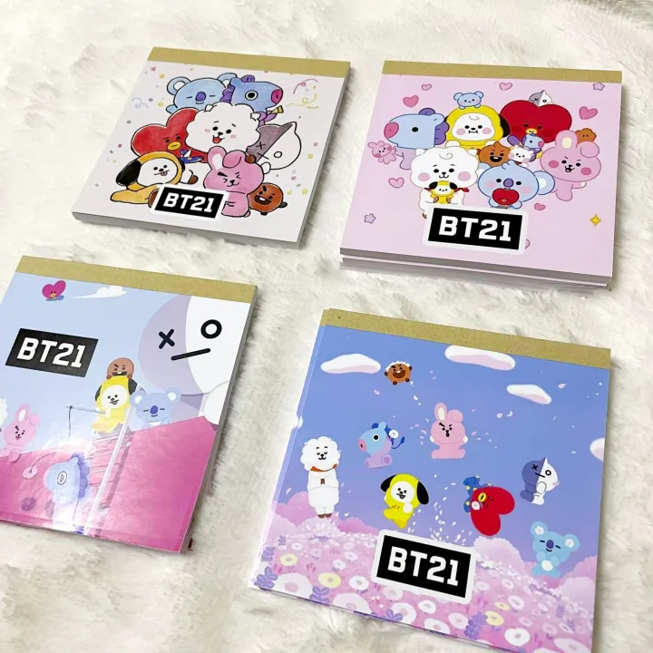 Notepad BT21 4x4 inches | Lazada PH