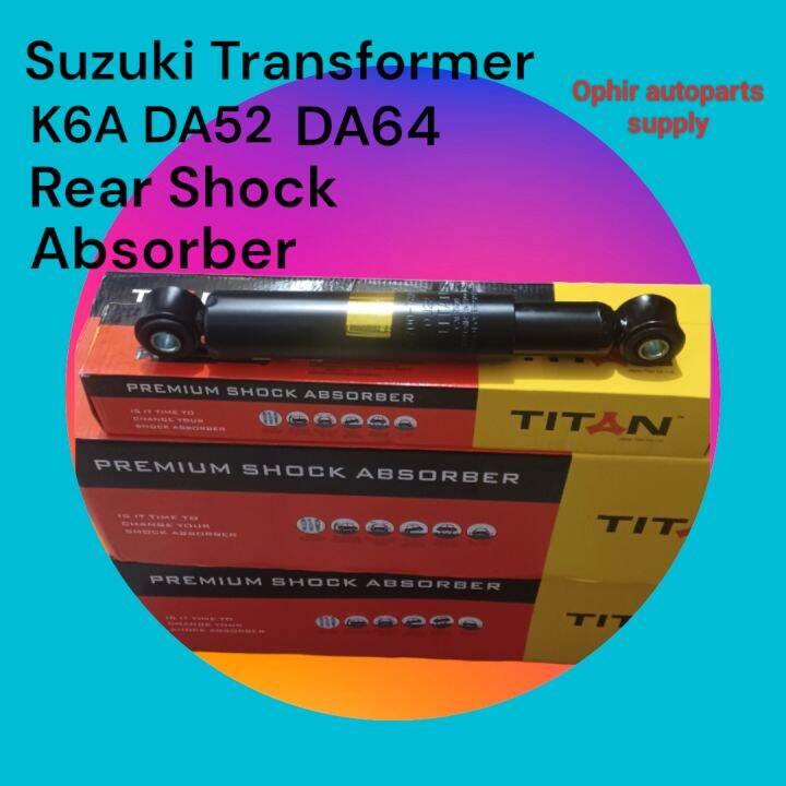 Suzuki Transformer k6a DA52 DA64 Rear shock absorber 41700-78A00 TITAN ...
