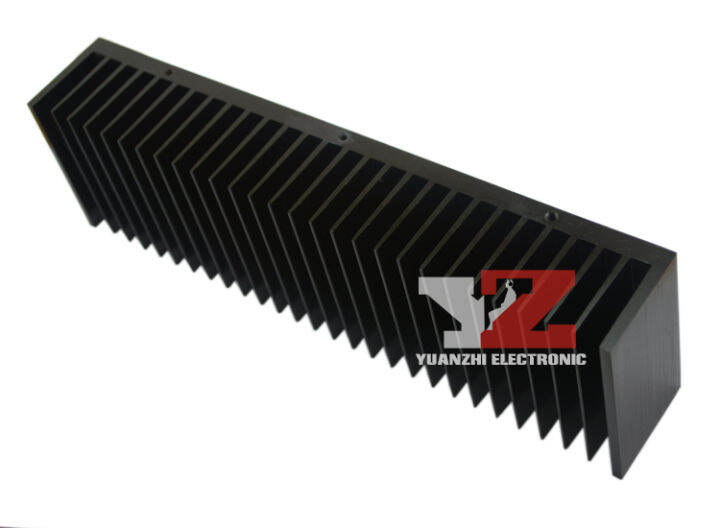 Large Amplifier with Radiator Has Black Processing Good 300*50 * 85mm ...
