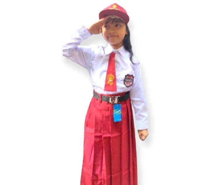 Radjana Seragam Sekolah SD Lengan Panjang Setelan Lengkap Seragam ... Radjana Seragam Sekolah SD Lengan Panjang Setelan Lengkap Seragam ...