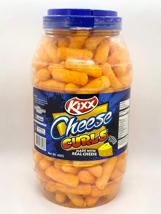 kixx cheese curls / cheese loops / cheese balls / baked chips choco ...
