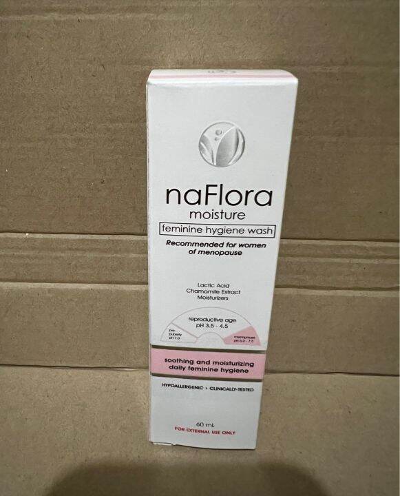 Naflora Moisture Feminine Wash 60ml | Lazada PH