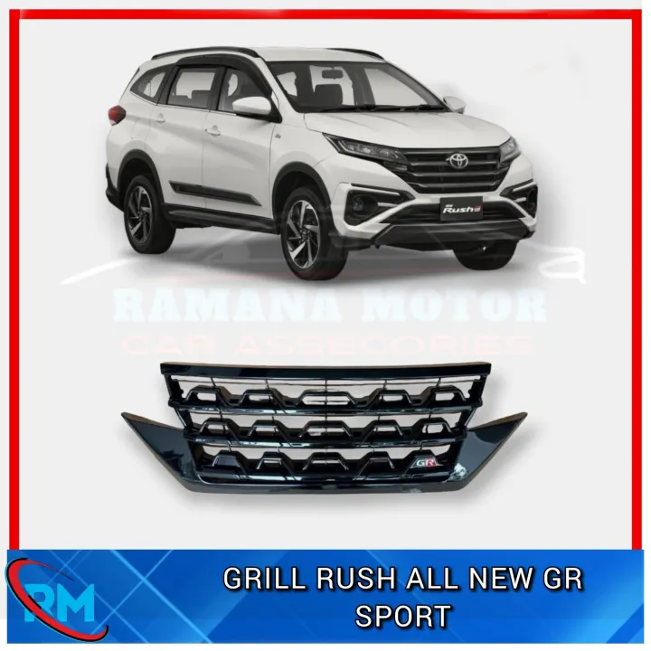 Grill Rush All New model GR Sport Grill Depan All New Rush Terios GR ...