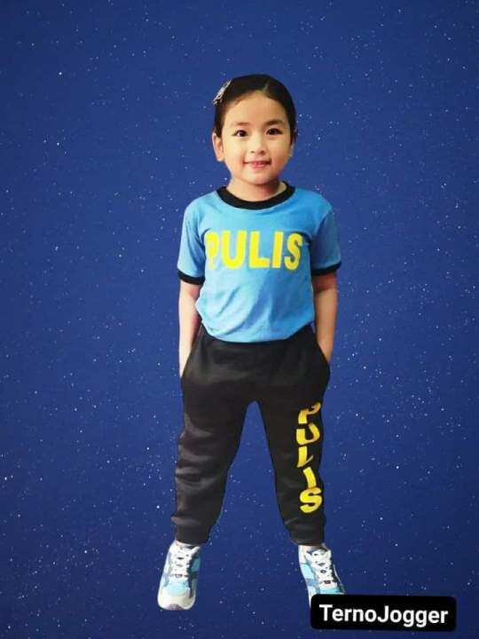 Pulis Uniform Terno for Kids Unisex | Lazada PH