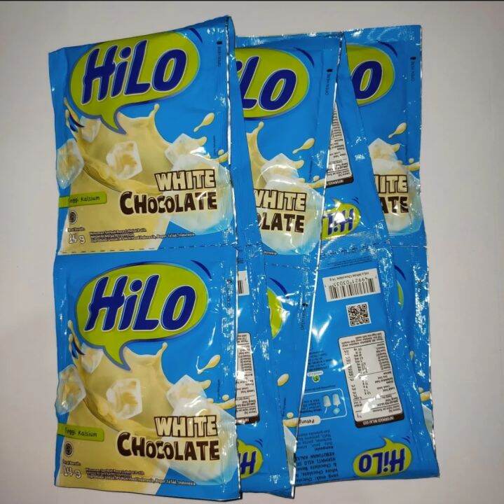 Hilo White Chocolate 1 Renteng isi 10 Sachet | Lazada Indonesia