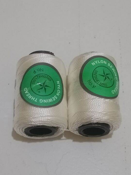 Benang nylon Bangunan isi 1 roll benang bangunan no 9 Benang sewing ...