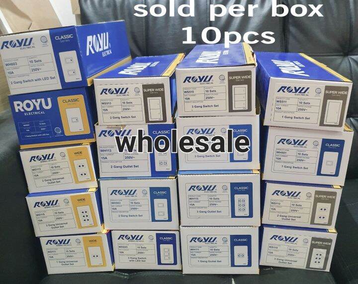 Royu switch and outlet royu wide series royu classic series royu super ...