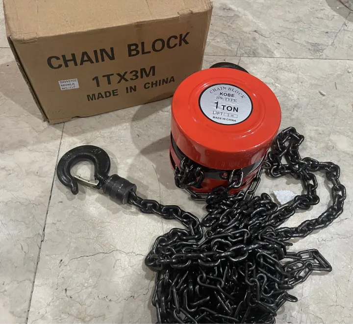 KOBE china chain block 1 Ton | Lazada PH