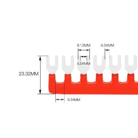 Terminal block shorting piece TB4503, TB4504, TB4506,T 4510 | Lazada PH