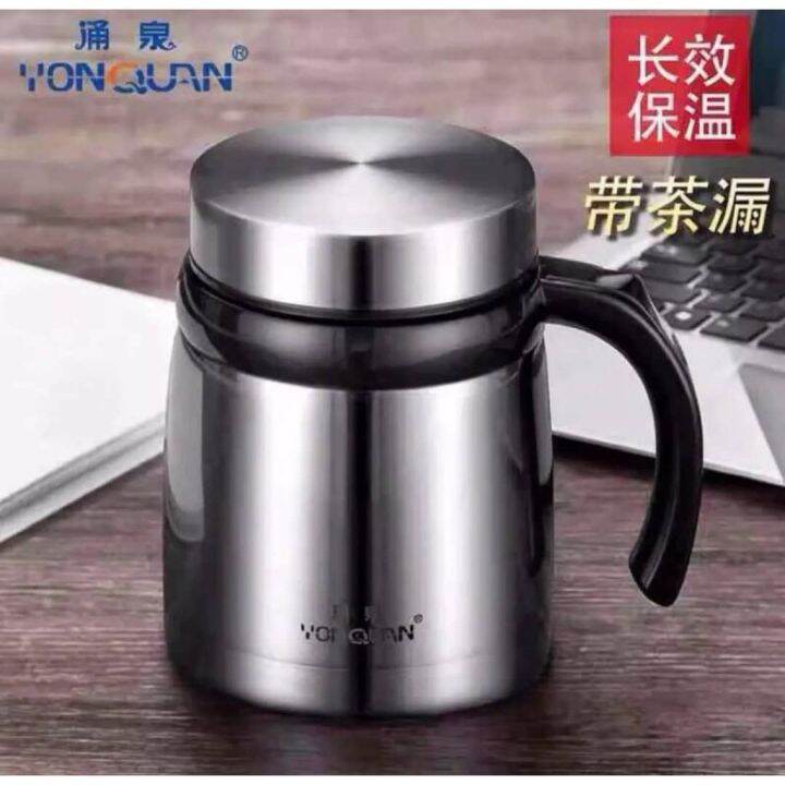 5 Layer 304 Stainless Steel Vacuum Thermal Office Flask Mug Cup Thermal Themos Mug (330ml/500ml ...