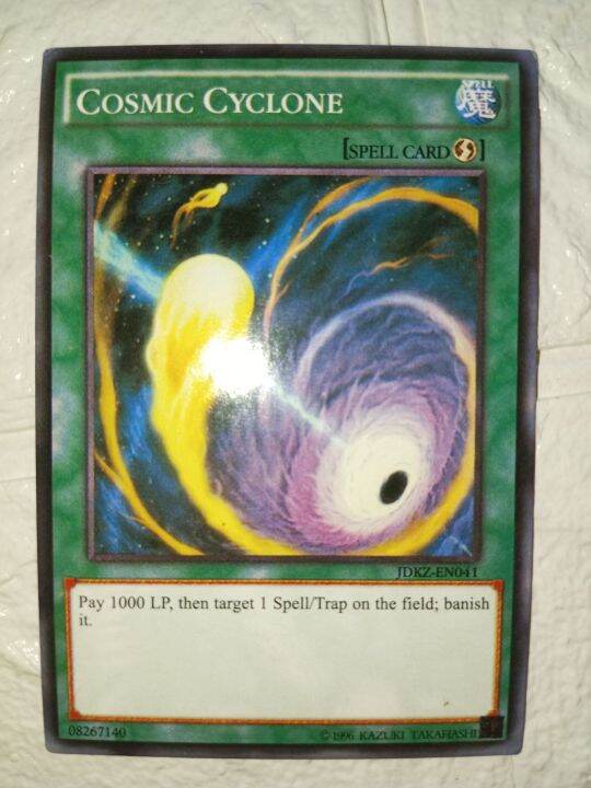 Cosmic Cyclone (Class A) Yu-Gi-Oh Trading Card Game | Lazada PH