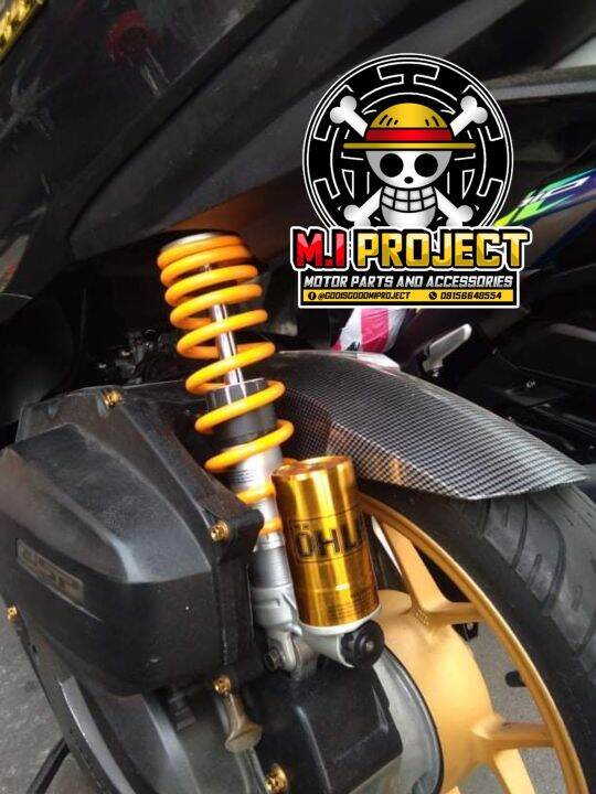 OHLINS SHOCK FOR HONDA CLICK WITH BLACK SPRING (325 - 330MM) | Lazada PH