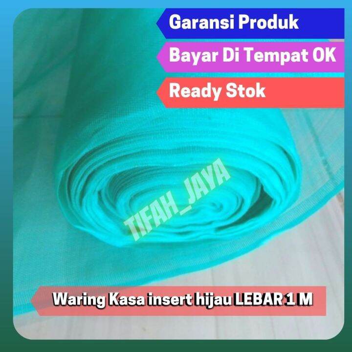 Waring Jaring Kasa Insert hijau lebar 1 dan 2 meter | Lazada Indonesia Waring Jaring Kasa Insert hijau lebar 1 dan 2 meter | Lazada Indonesia