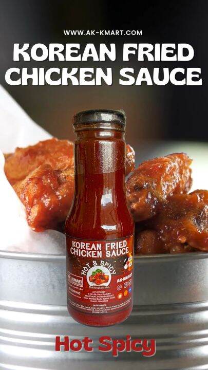 300G Hot & Spicy Korean Fried Chicken Sauce (Sos Ayam Korea) | Lazada 300G Hot & Spicy Korean Fried Chicken Sauce (Sos Ayam Korea) | Lazada