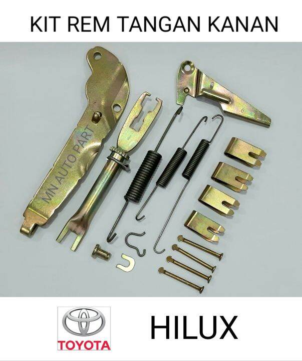 HAND BRAKE KIT KANAN RH TOYOTA HILUX HILUK LEVER KIT REM TANGAN BAN ...