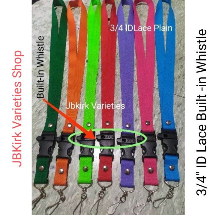 3/4" ID Lace Plain Thick & Soft Built-in Whistle per 1pc. | Lazada PH