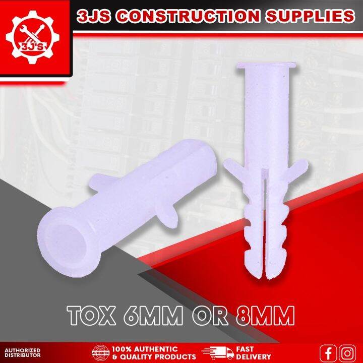 Tox Plain White 6mm,8mm,10mm | Lazada PH