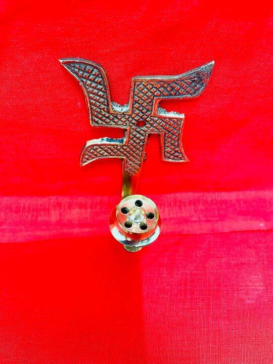 Wall mount brass Bathi stand / Incense stick holder 5 holes | Lazada