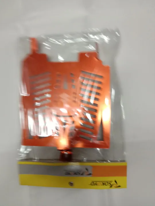 Radiator Cover Raider 150FI motorcycle Orange color | Lazada PH