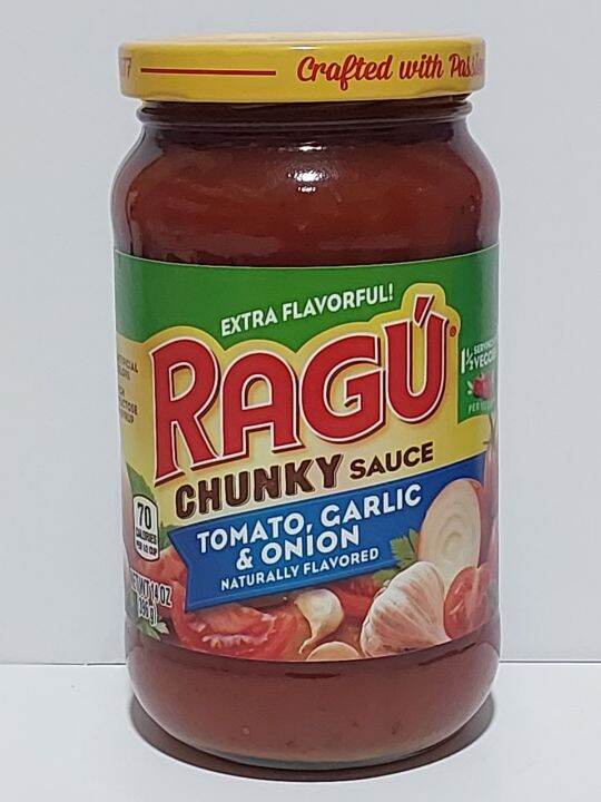 Ragu Chunky Tomato, Garlic & Onion Pasta Sauce 396g | Lazada PH