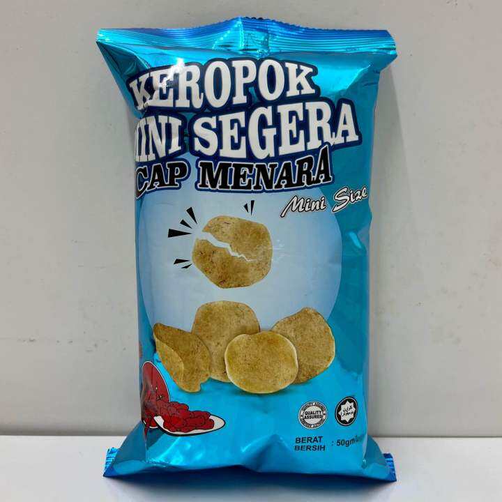 KEROPOK MINI SEGERA CAP MENARA 50g | Lazada