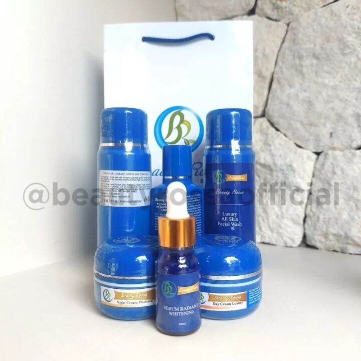 PAKET PLATINUM LUXURY BEAUTY ROSSA SKINCARE ORIGINAL | Lazada Indonesia