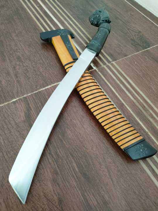 GOLOK KOPAK RAWING PULL GAGANG TANDUK WAYANG | Lazada Indonesia