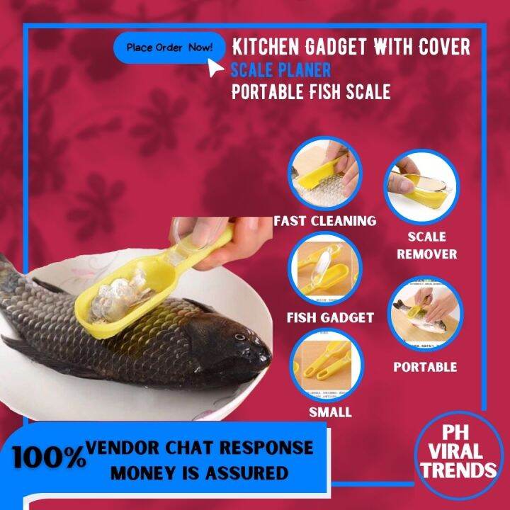 PH Viral Trends FISH SCALE SKIN REMOVER WITH COVER HEAVY DUTY | Lazada PH