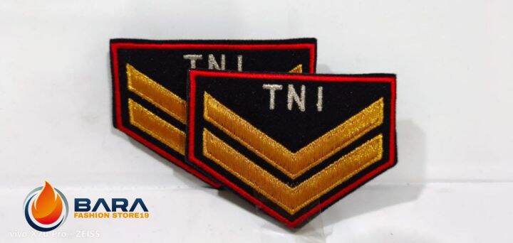 Pangkat pdu tni / pangkat pdh Tni /atribut tni | Lazada Indonesia