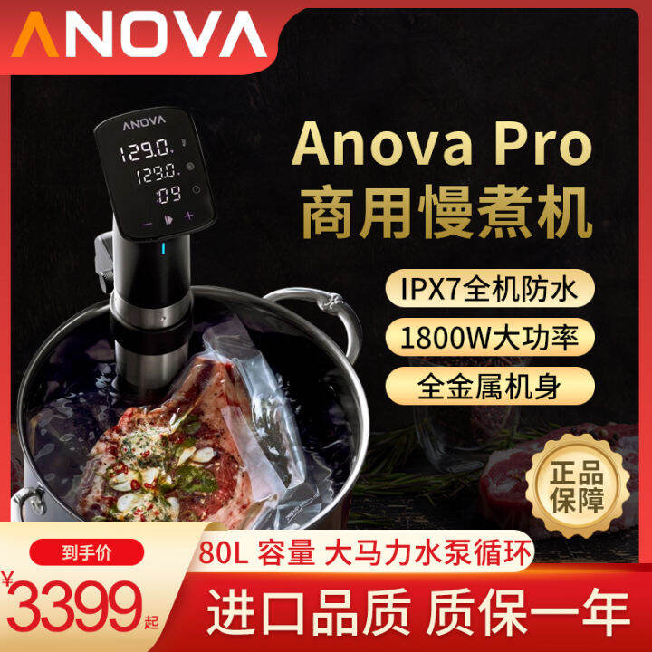 American Anova Precision Cooker Pro Smart Low Temperature Slow-Boiling ...
