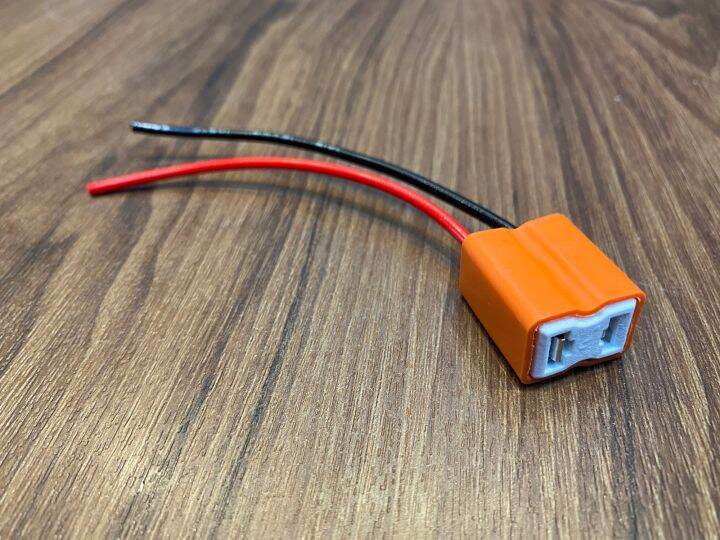 Car Headlamp Head Light H7 Bulb Ceramic Socket Connector 2 Pin - Soket ...