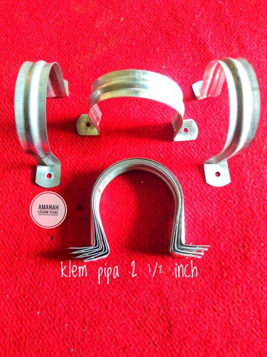 klem pipa paralon 2 1/2 inch harga per 10 pcs | Lazada Indonesia