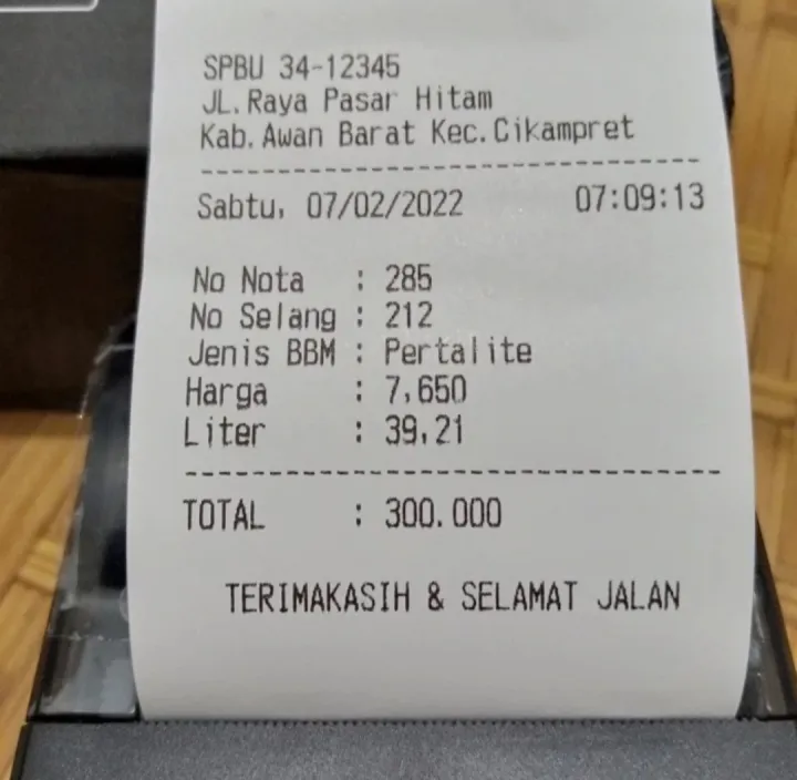 Printer Pencetak Struk SBPU (Hanya Aplikasi) | Lazada Indonesia