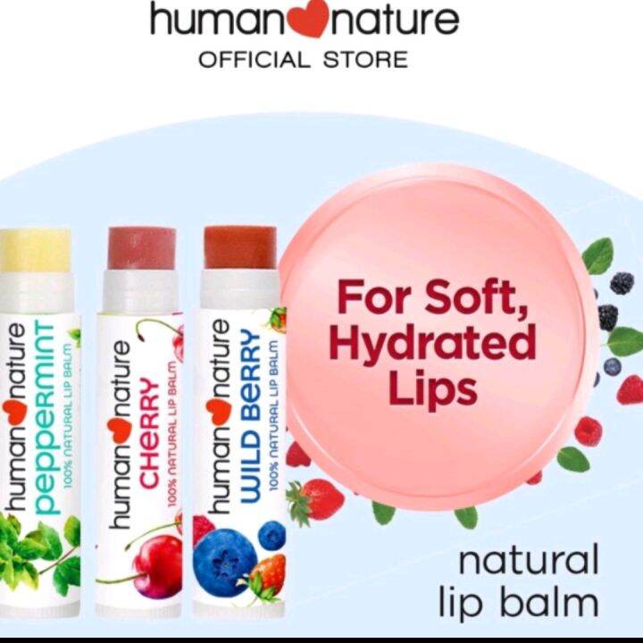 Human Nature Flavored Lip Balm | Lazada PH