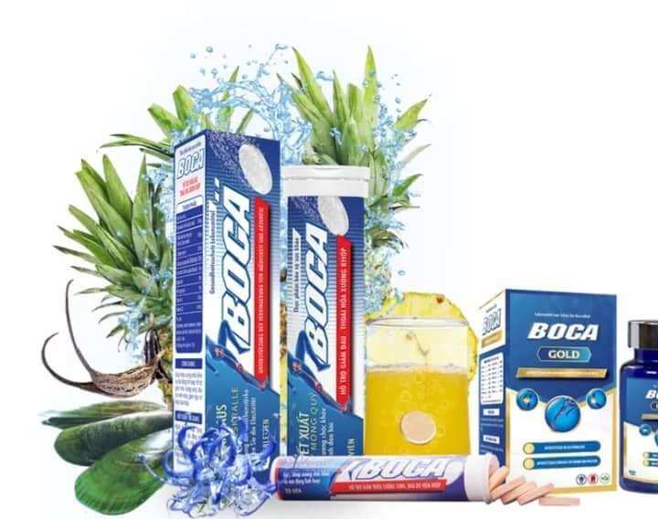 BOCA EFFERVESCENT TABLET-Joints,muscles and bones support | Lazada PH