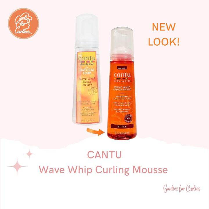 Cantu Wave Whip Curling Mousse 248ml CAN12 | Lazada PH