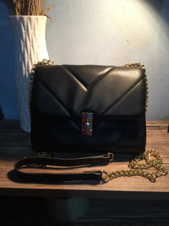 Vegan Leather shoulder bag | Lazada PH