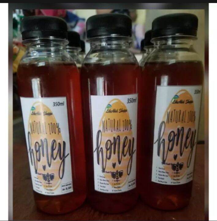 350 ML - 100% Pure Wild Honey Premium Quality- Pure Honey Bee | Lazada PH