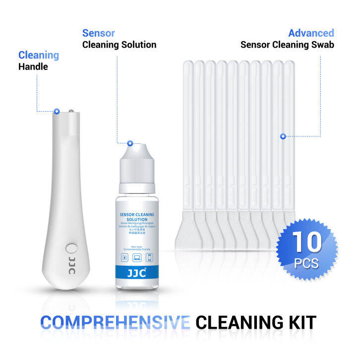 JJC 10PCS Cleaning Kit For CCD&CMOS Sensors Of APS-C Frame Cameras,Dust ...