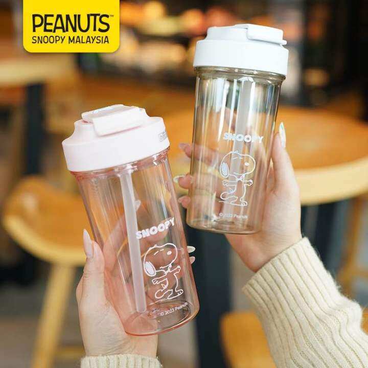 Snoopy Dual Use Traveling Cup 550ml | Lazada