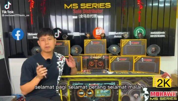 MOHAWK MS PRO Series 2K 360 QLED 8 Core Car Android Player **100 ...