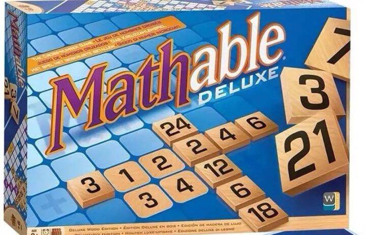 Mathable Deluxe Board Games Set Kids Mathematics Educational Table ...