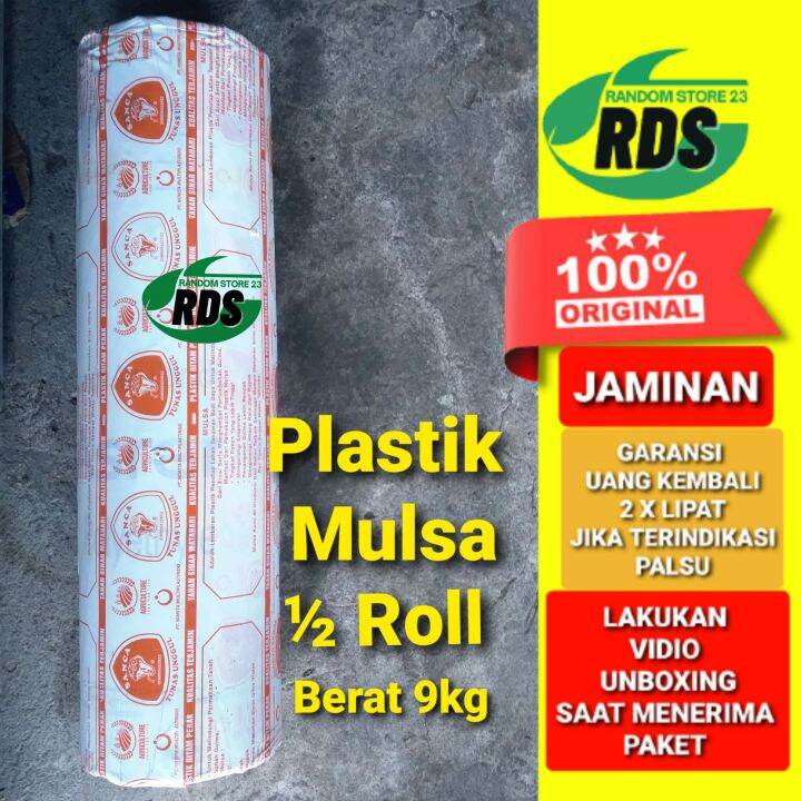 Plastik Mulsa Merek Sanca berat 9kg Panjang 250mter lebar 120cm x 0.035 ...