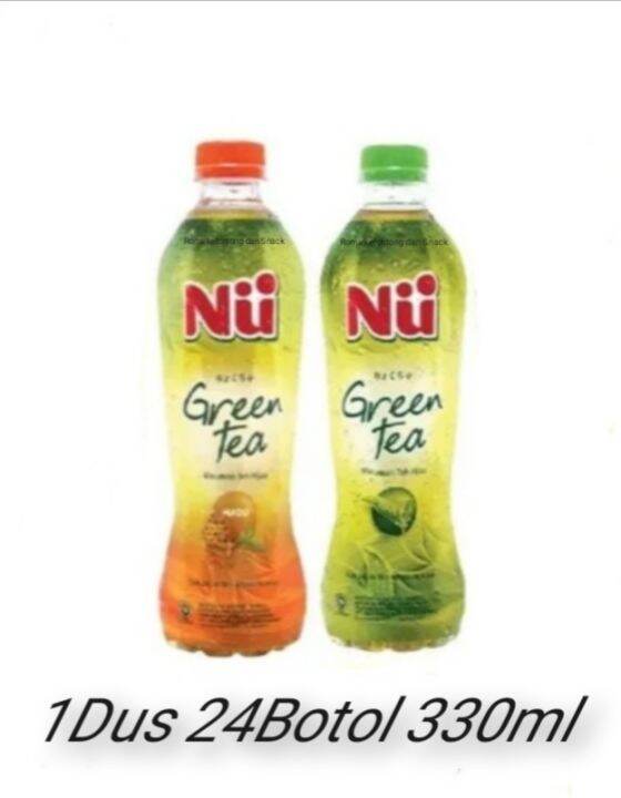 Nu Green Tea 330ml x 24botol | Lazada Indonesia