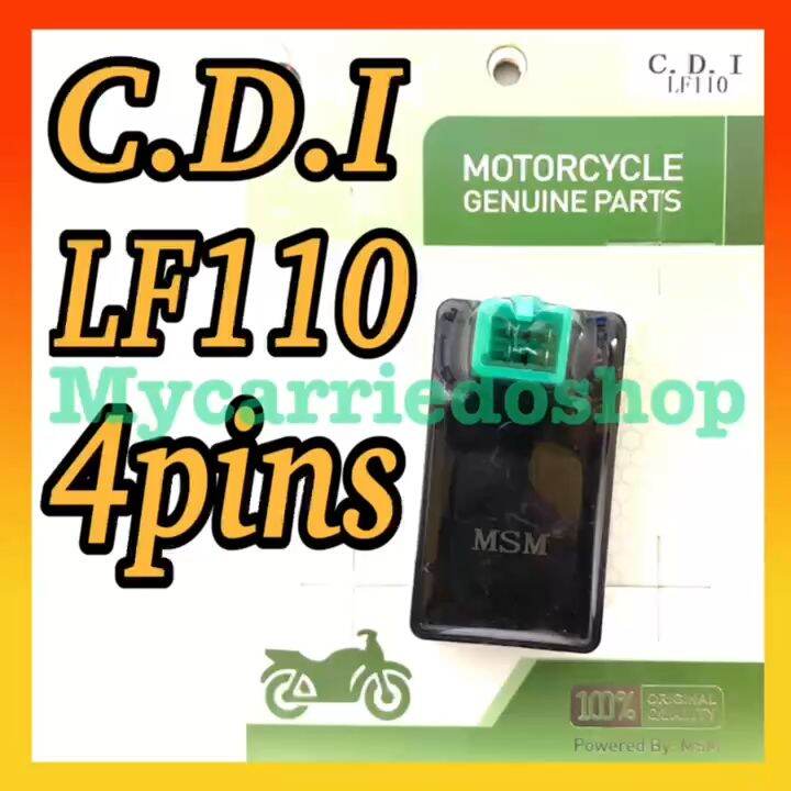 MOTORCYCLE CDI BATTERY OPERATED FOR LIFAN LF110 (4PINS ) | Lazada PH