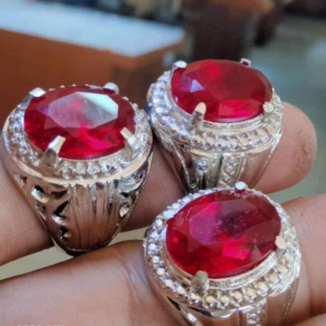 batu cincin delima siam | Lazada Indonesia