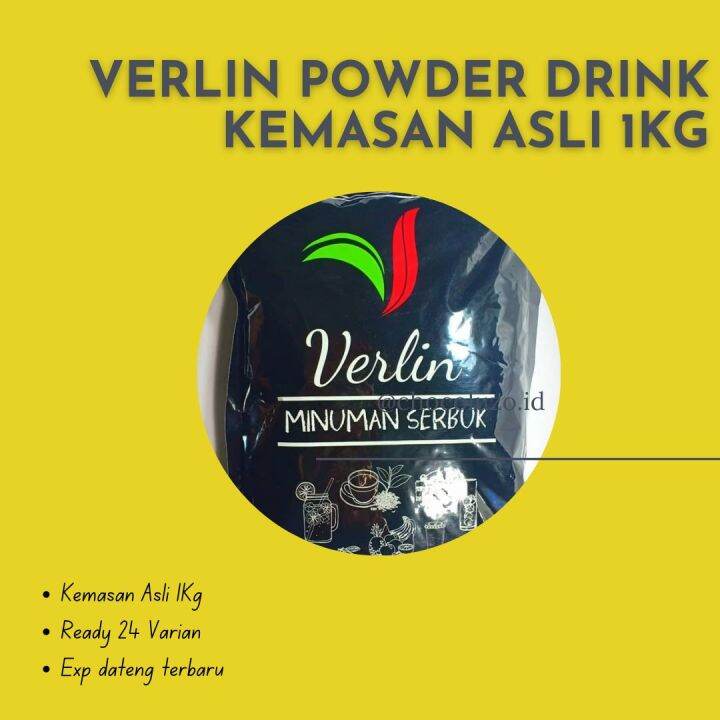VERLIN BUBUK MINUMAN BOBA PREMIUM 1KG | Lazada Indonesia