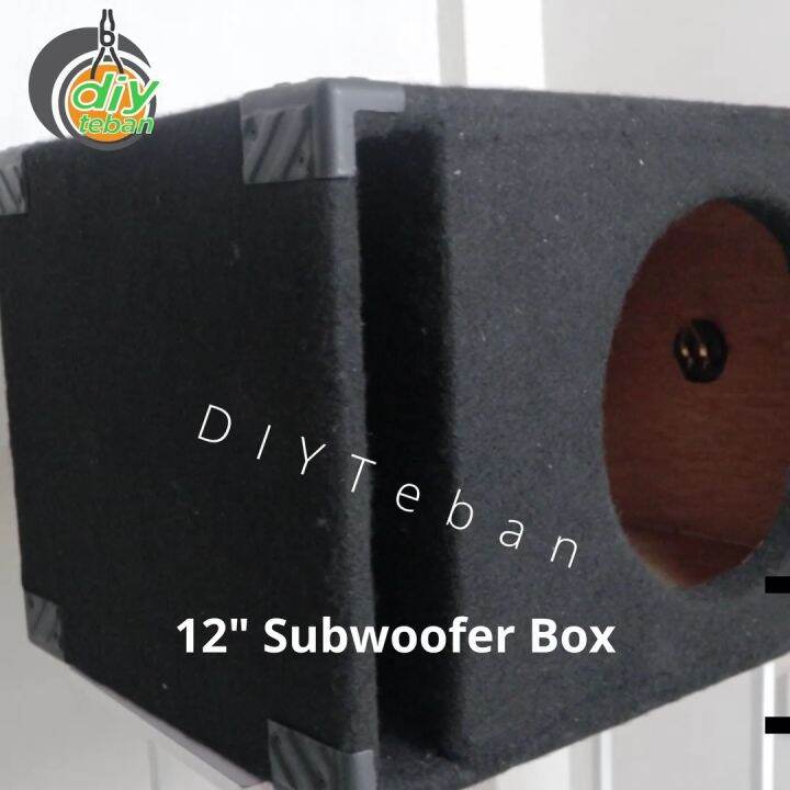 12 Inches Subwoofer Box 30hz Tuning 2.95 Cu. ft. Box Volume Speaker ...