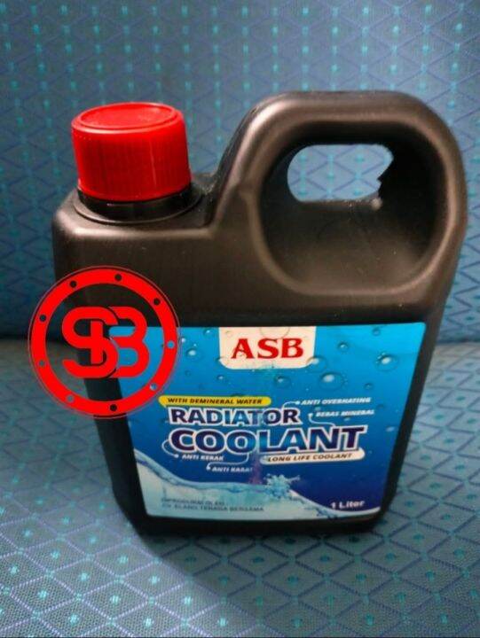 AIR RADIATOR / RADIATOR COOLANT MERAH RED 1L / 1 LITER MERK ASB ...