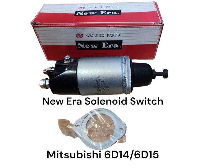 New Era Solenoid Switch for Mitsubishi 6D14/6D15 (SS-1540) 24V | Lazada PH